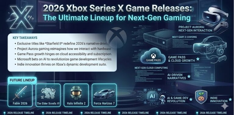 2026 Xbox Series X Game Releases: The Ultimate Lineup for Next-Gen ...
